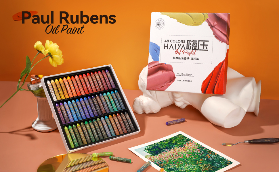 Paul Rubens Art Oil Pastels